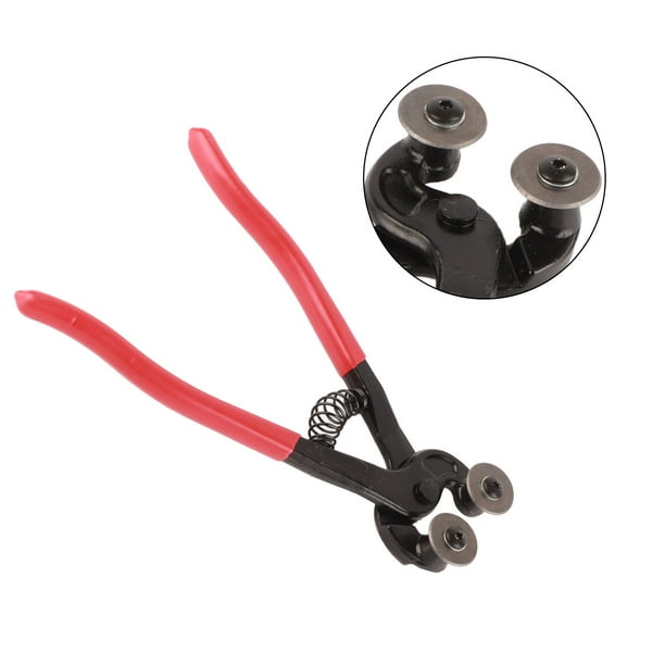 Glass Nippers,200mm Heavy Duty Glass Mosaic Tools Wheeled Nipper ...