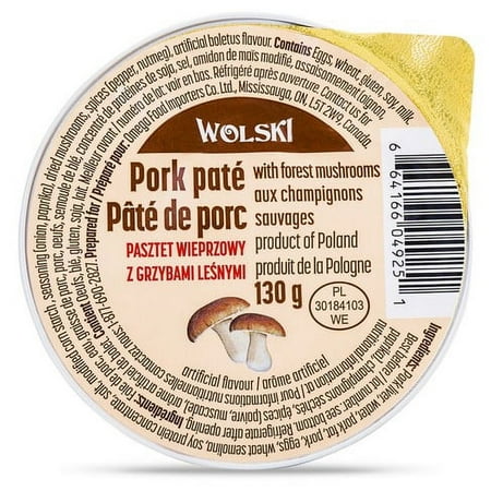 Wolski Pork Pate w Forest Mushrooms - Walmart.ca