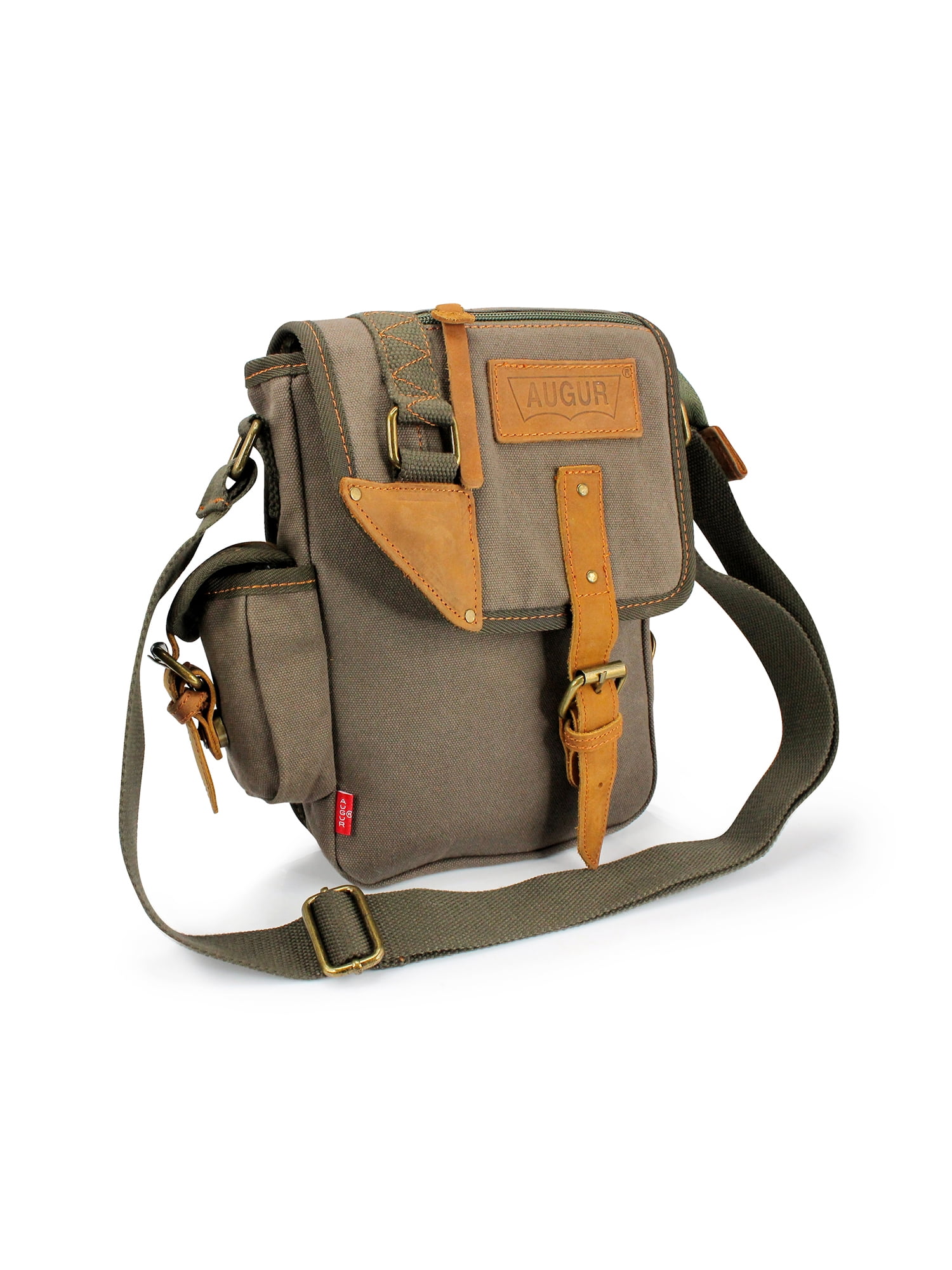 Men'S Military Canvas Messenger Shoulder Sling School Belt Crossbody ...