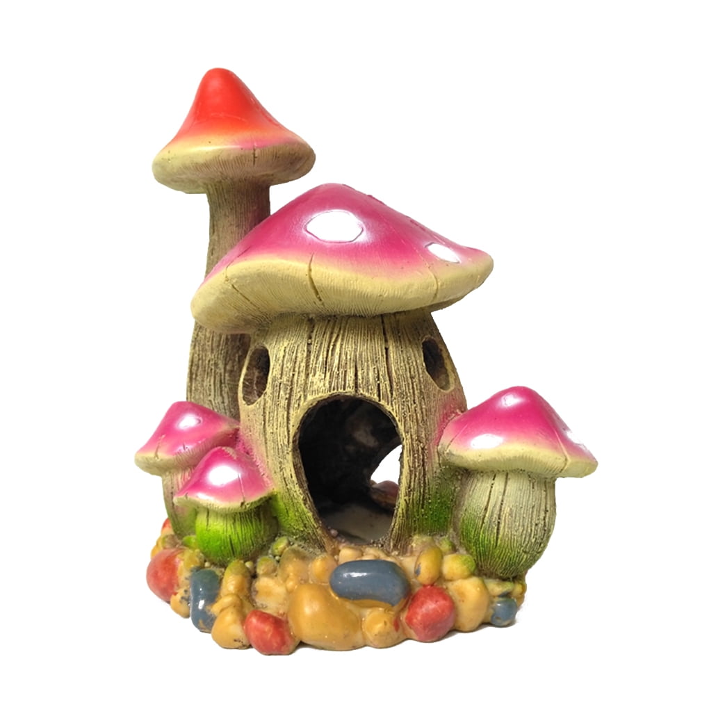 Click here for Maskred Mushroom House Resin Ornament Decoration F... prices