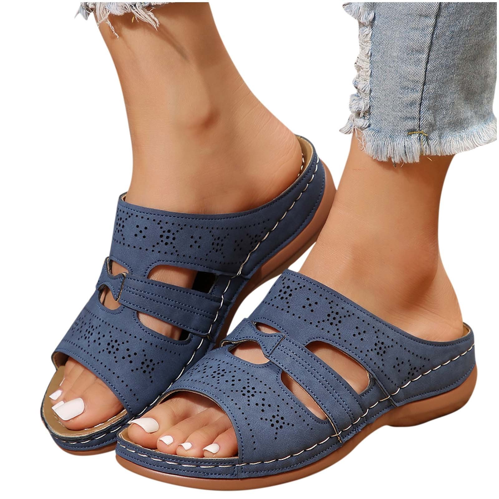 Click here for Homegardon Orthopedic Slides For Women With Arch S... prices