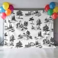 Farmhouses Plants Photography Backdrop 8x6FT, Mystic Castle Rustic ...