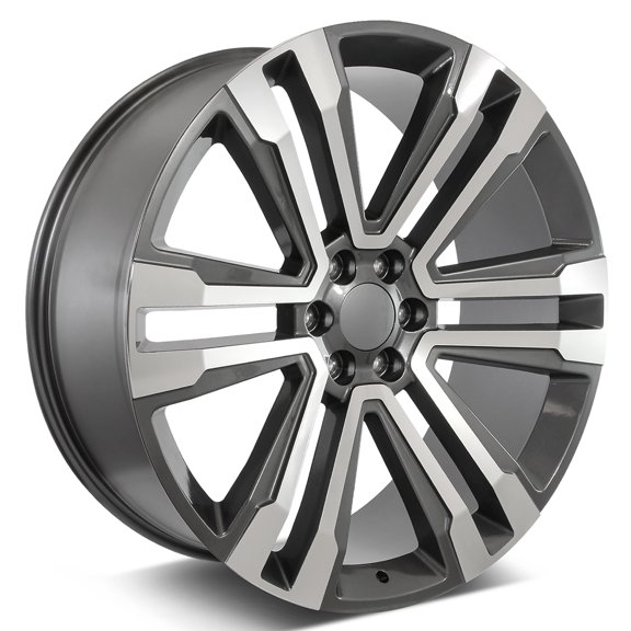 OE Wheels CV44 22 Inch Rims and Tires Fit Yukon Denali Style 6x139.7 ...