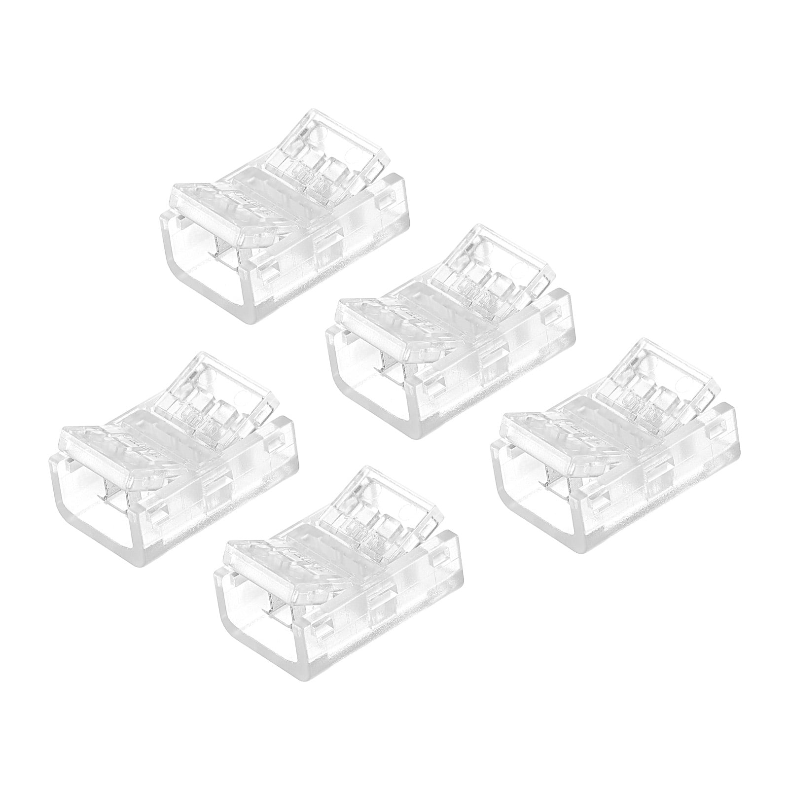 5 Pack RGB LED Light Strip Connectors LED Adapter Connectors (3 Pin ...