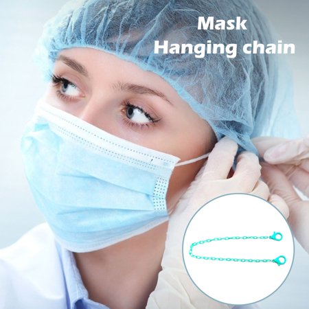 plantall Eyeglasses Hanging Chain Glasses Mask Resin Hanging eyeglass ...