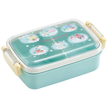 Skater Children's Ag + Antibacterial Lunch box 450ml Sanrio Strawberry field on the clouds Made ...