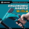 LIBRATON Professional Heavy Duty Rivet Gun, One-Handed Pop Rivet Gun ...