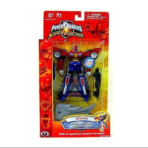 Power Rangers Super Legends Retrofire Series High Octane MegaZord ...