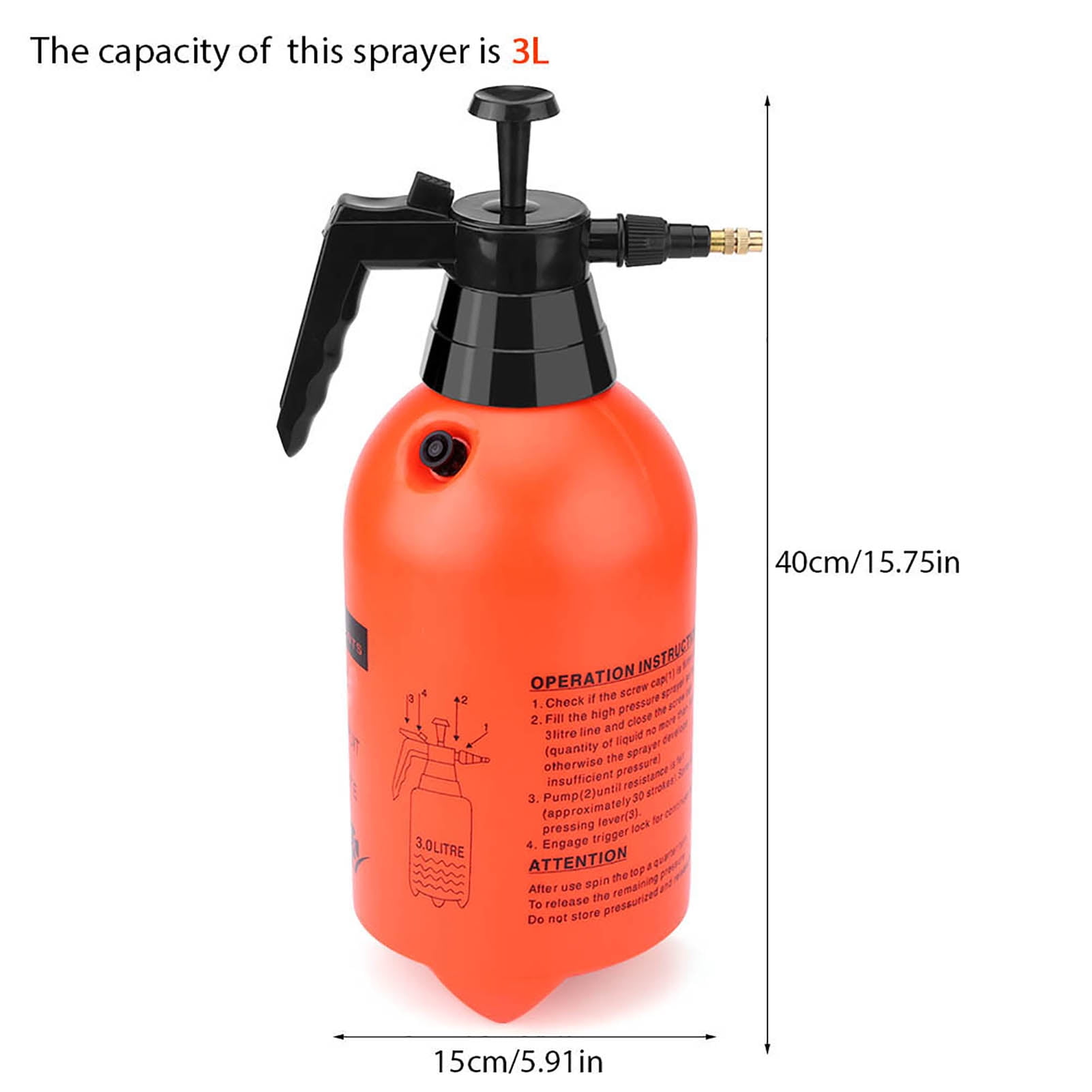 Buy Handheld Pressure Sprayer, Pressure Sprayer, Garden Tool Easy To ...
