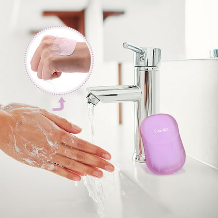 Soap Sheet Soap Paper Portable Hand-washing Small Soap Sheet Soap Paper ...