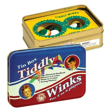 Children's Original Tiddledy Winks Game - Classic Fun Scoring Game ...