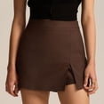 Bibifish Womens Maxi Skirts Solid Elastic Waist Skirts Eyelet ...
