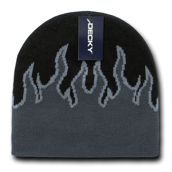 Decky Fire Flames Tribal Beanies Beany For Men Women Hats Caps Ski ...