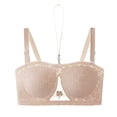 AJGRHE Women Everyday BraLace Strapless Unlined Bralette Transparent ...