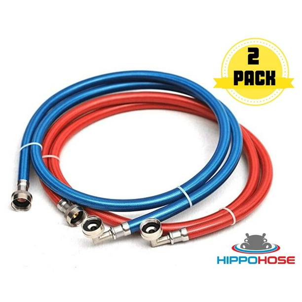 Washing Machine Stainless Steel Braided 90 degree elbow Water Supply ...