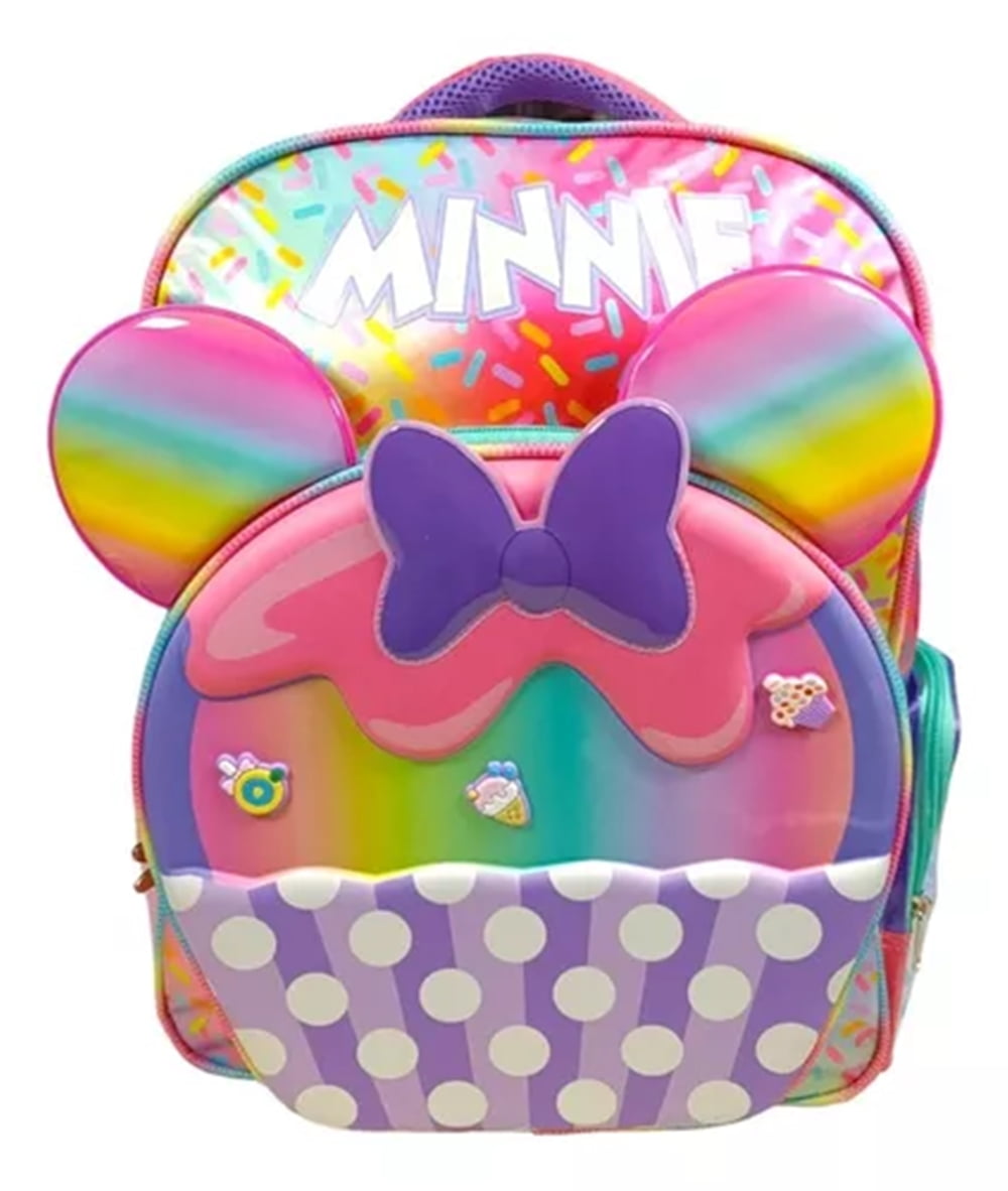 Mochila Grande Ruz Escolar Primaria Minnie Minnie Mimi Ruz Disney Rainb ...