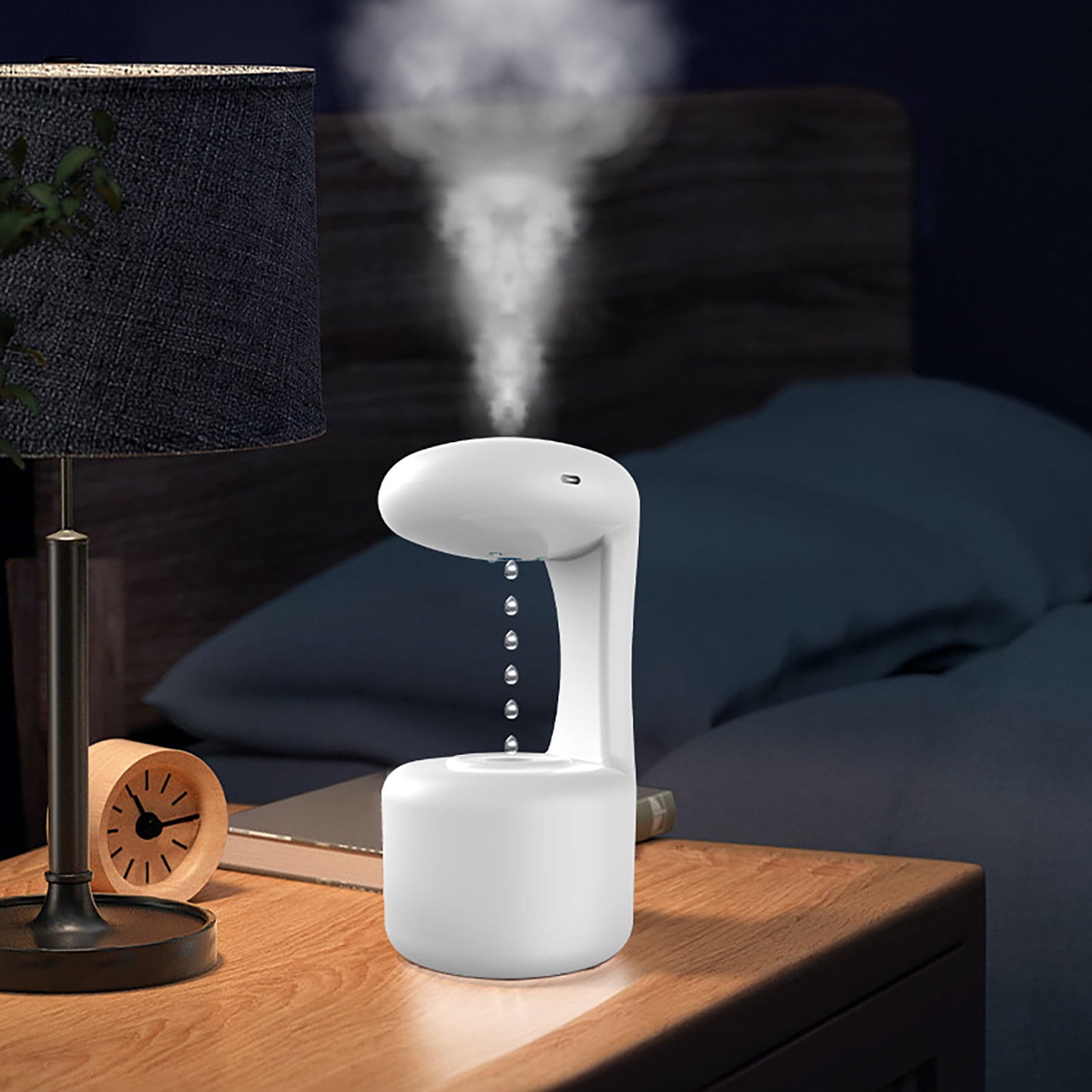 Viflosae Anti- Water Droplet Humidifier Bedroom Office Desktop Smog ...