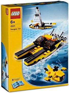 LEGO Make & Create Designer Set 4505: Sea Machines by LEGO - Walmart.com