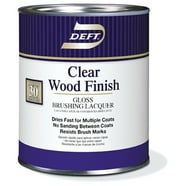 Deft® Clear Wood Finish Brushing Lacquer, Satin - Walmart.com