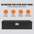 BENTISM Heavy-Duty Aluminum Truck Tool Box, 39"x13"x10", Waterproof, 86 lbs Capacity - Walmart.com