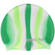Arena Classic Silicone Swim Cap in Fuchsia-White, One Size Fits All ...