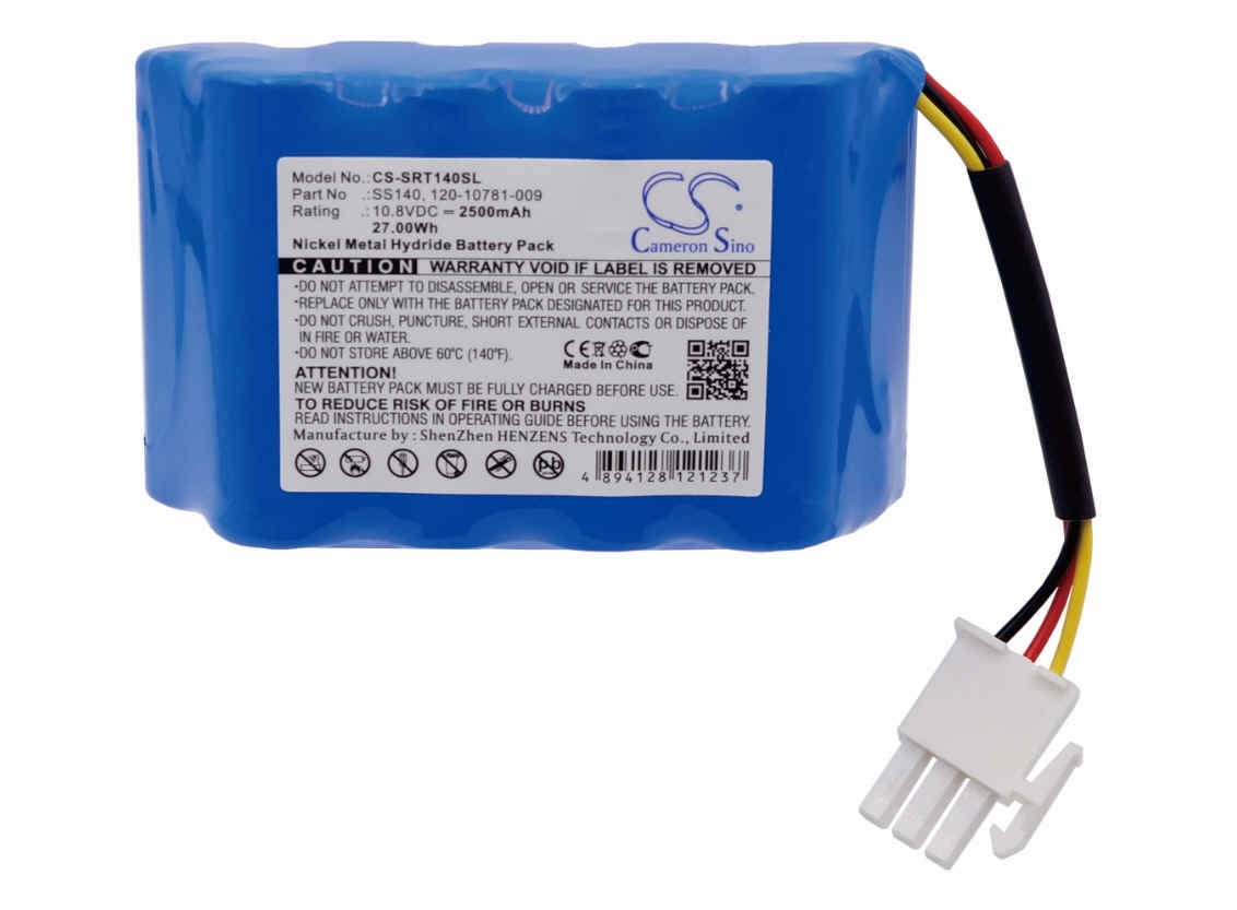 2500mAh 120-10781-009, SS140 Battery for SUNRISE TELECOM E1, E10, E1e ...