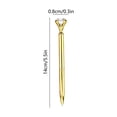 Fareti Retractable Ballpoint Pen, Smooth Ink Writing, Shiny Metallic ...