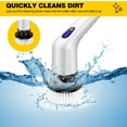 Dayplus 3 In 1 Rechargeable Electric Spin Scrubber Turbo Cleaning Brush Handheld Kit - Walmart.com