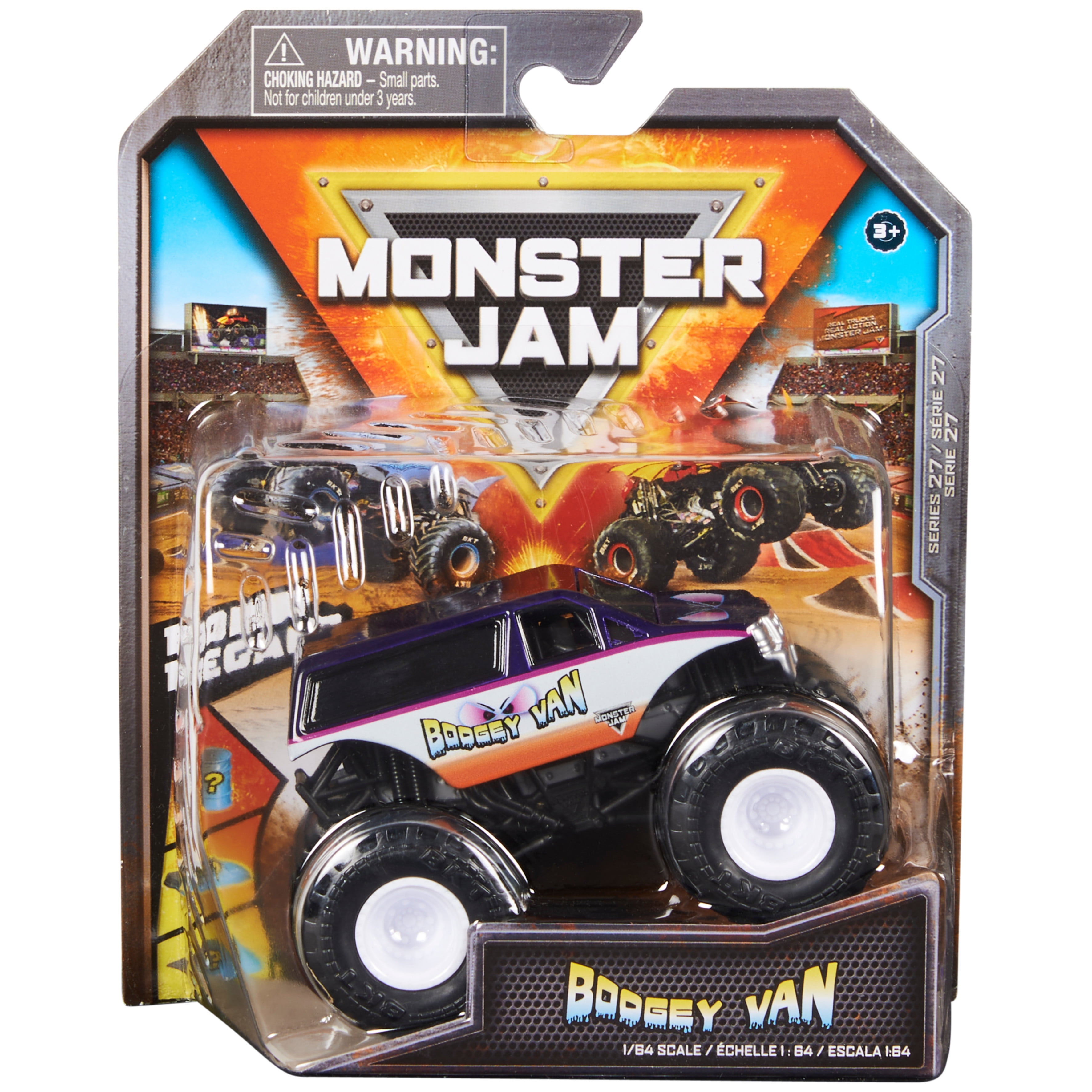 Monster Jam Boogey Van - 1:64 Scale - Walmart.com