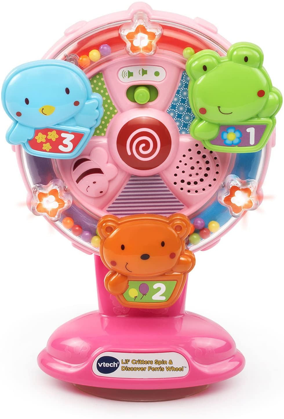 VTech Lil' Critters Spin and Discover Ferris Wheels, Pink - Walmart.com