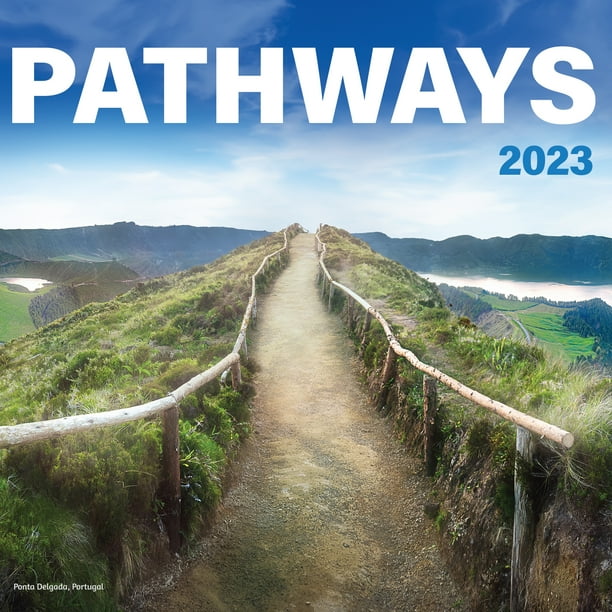 EcoEarth Wall Calendar for 2023 Vertical 11x17 Hanging Pathways Monthly ...