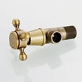 Arborister Vintage Angle Brass Shut Off Valve for Toilet Kitchen ...