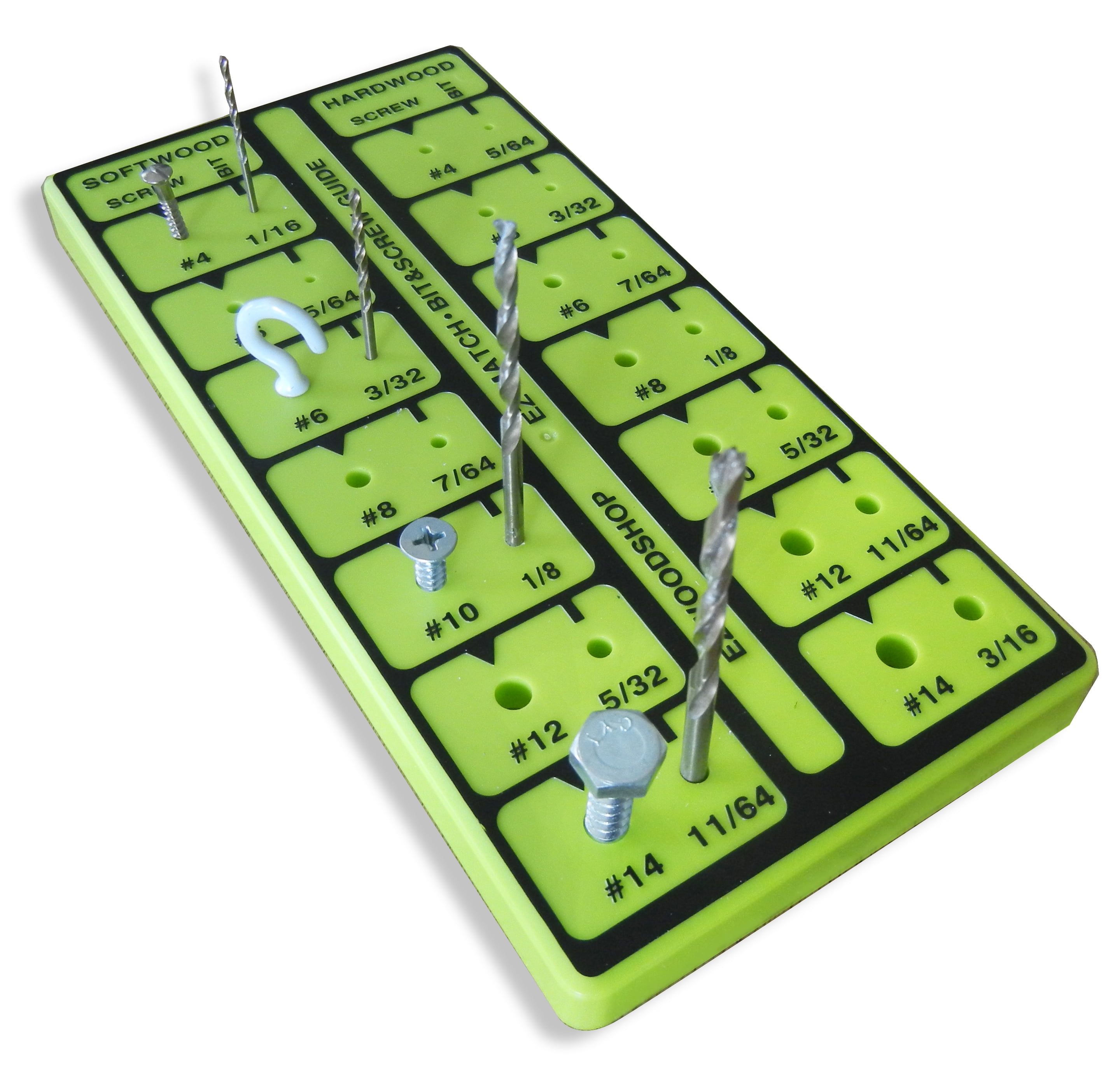 EZ Match Pilot Hole and Screw Size Gauge/Checker - Walmart.com