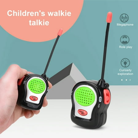 Cheers 2Pcs Interactive Kids Intercom Toy Premium Texture Wireless Mini ...