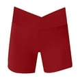 Bainana Little Girls Shorts Solid Color Elastic High Waist Slim Leg ...