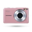 Vivitar Popsnap Compact Digital Camera, Pink, 16X Zoom, 1080p, Built-in ...