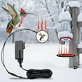 Heated Hummingbird Feeder for Winter,Bird Prevents Freezing Feeder for ...