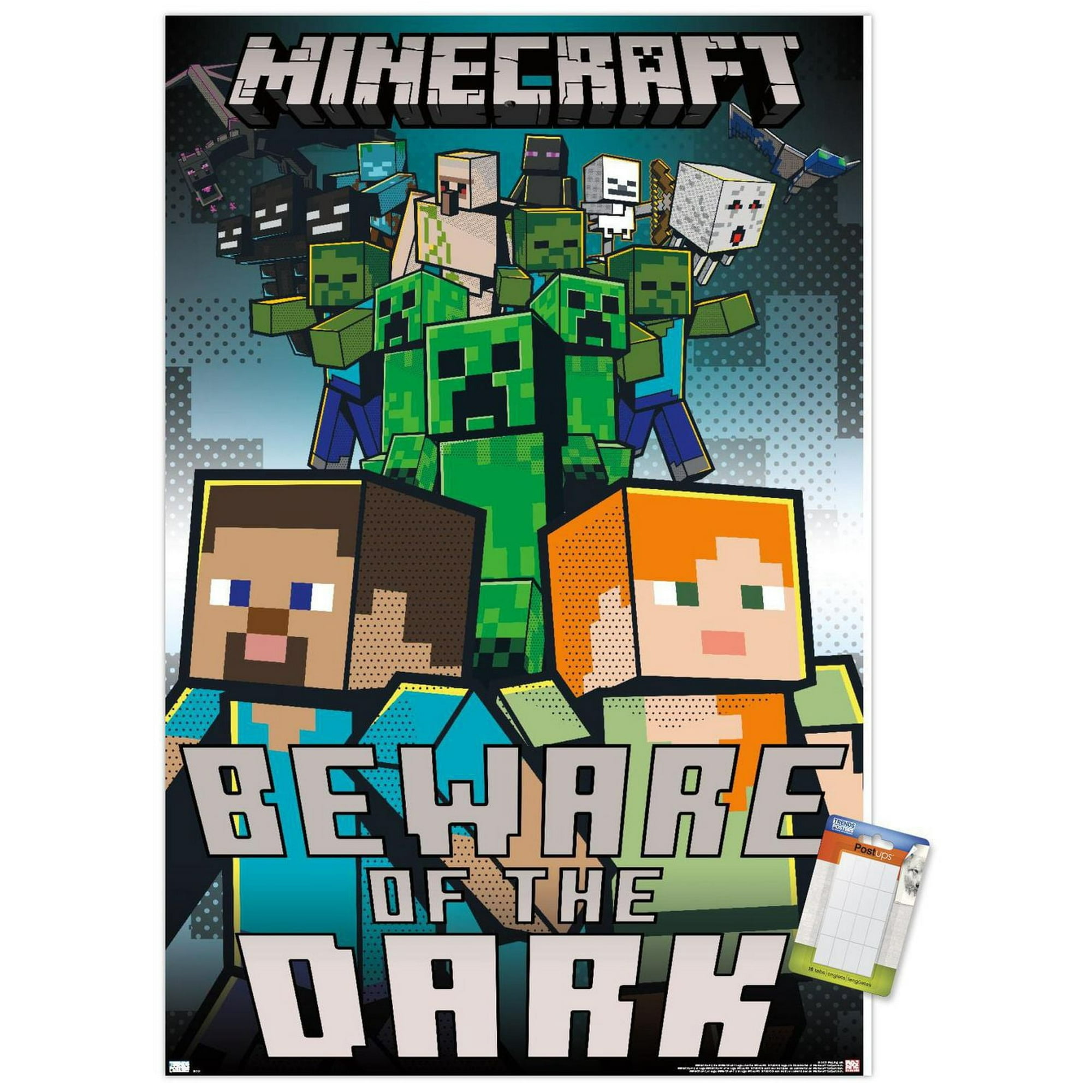 Click here for Trends International Minecraft - Beware Of The Dar... prices
