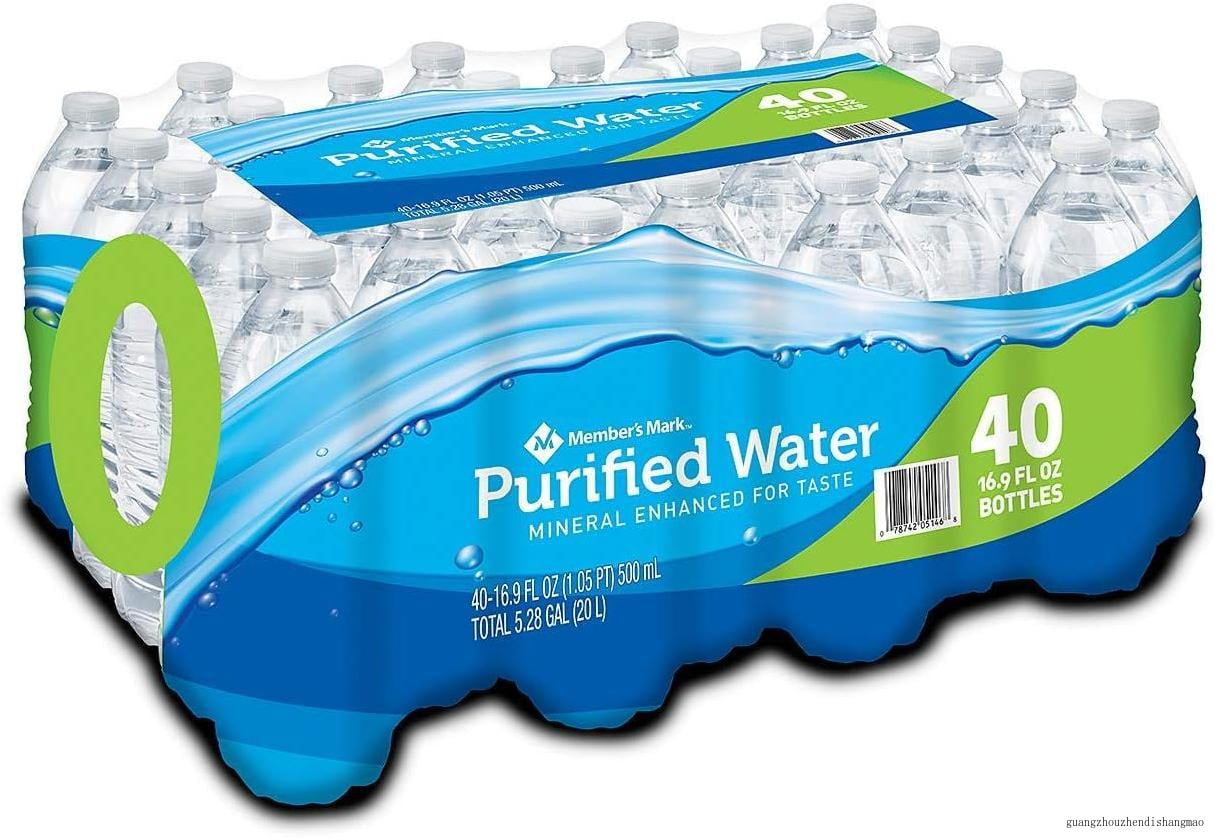 40 Piece Purified Bottled Water 16 9 Oz