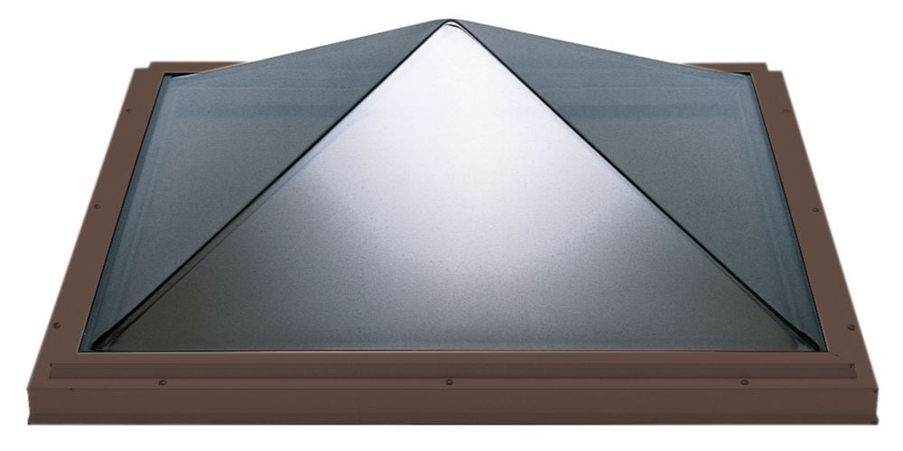 Columbia Skylights 4ft x 4ft Fixed Curb Mount Double Glazed Clear ...