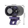 Clip on Fan Digital Display Personal Cooling Fan Durable Material ...