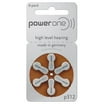 Power One p312 Premium Hearing Aid Battery, Super Long Lasting, Pack of 60 (10 Packs of 6 ...
