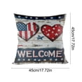 28th of July Decorations Pillowcases Independence Day Decorations ...