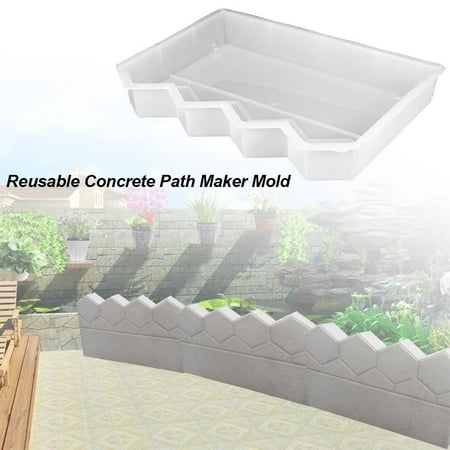 Garden Walk Maker Mold Plastic Cement Brick Mold Walk Maker Concrete ...