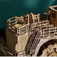 3D Wooden Retro Steam Train Model Kit - DIY Building Craft for Home ...