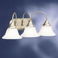 Kichler Telford 24.75 3 Light Vanity Light with Alabaster Swirl Glass ...