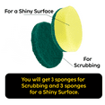Synoshi Sponge Brush Heads (6 Units) for Electric Spin Scrubber ...