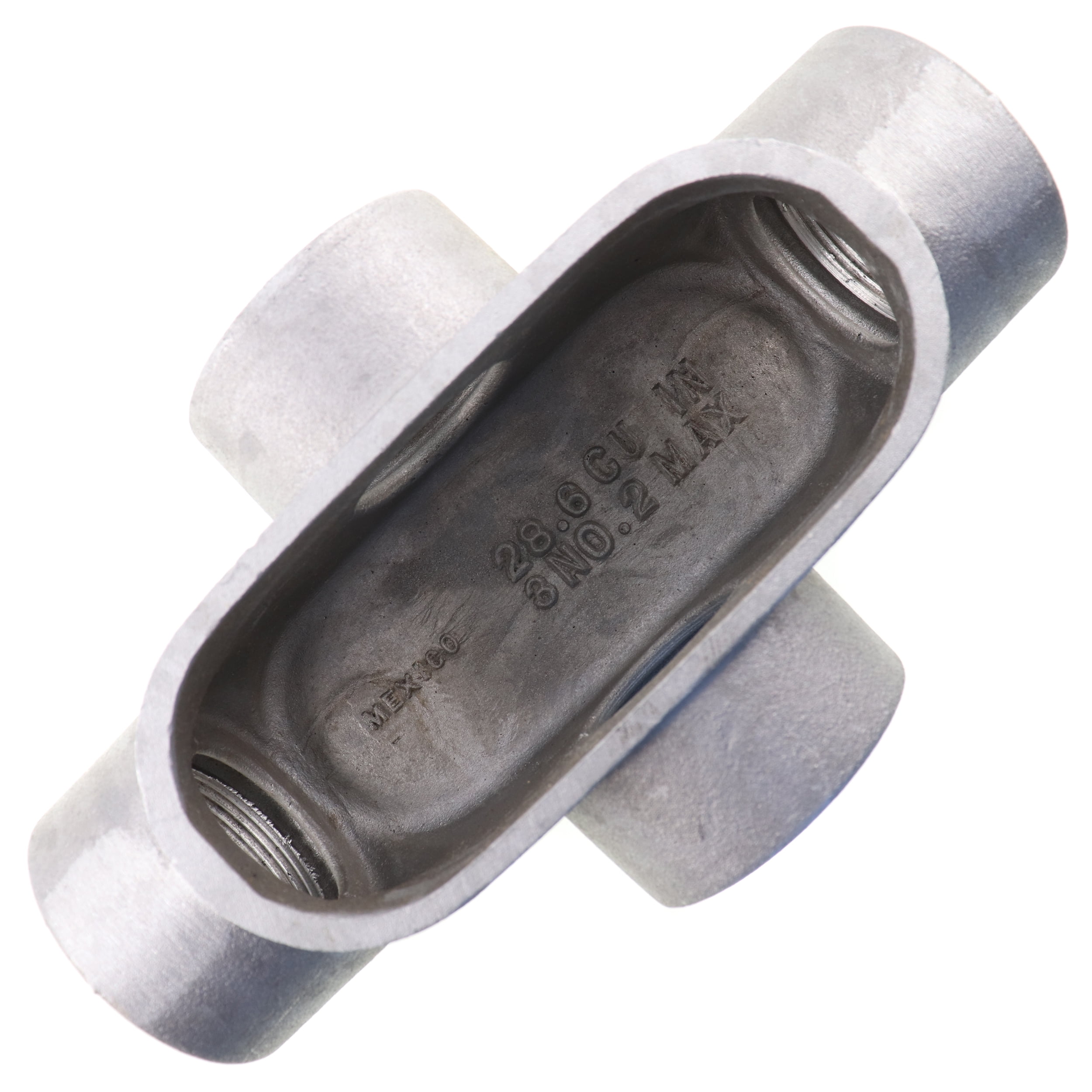 Thomas & Betts X57SA Cast-Aluminum Rigid Conduit Body, Type X, Form-7 ...