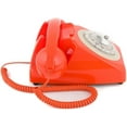 GPO Retro GPO746ROR 746 Desktop Rotary Dial Telephone - Orange [MISC ...