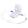 Handheld Fan with 3000mAh Mobile Power,Pocket Fan Portable USB Folding ...